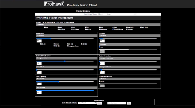 ProHawk Video Restoration Works with Nx - Network Optix